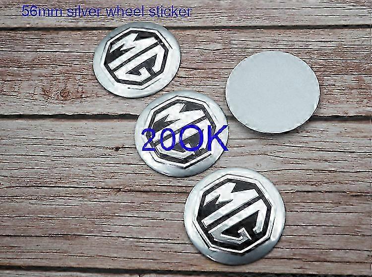 4pcs 56mm 60mm Mg Logo Car Emblem Wheel Center Hub Cap Auto Rim Refit ...