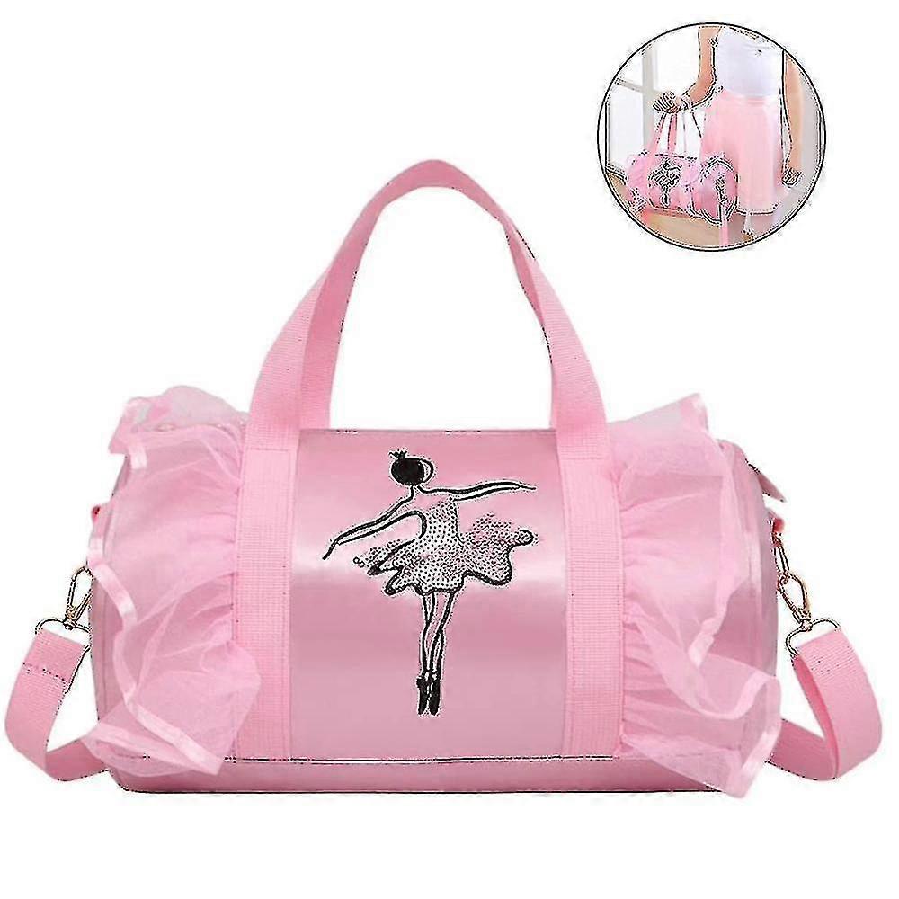 Children's Dance Bag Shoulder Bag Girls Latin Dance Bag Ballet Bag ...