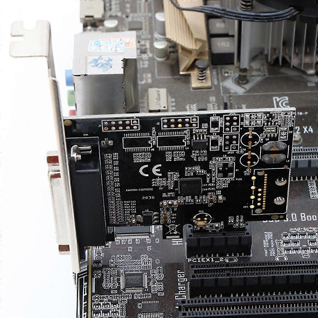 1-Port Parallel PCIe Card PCI Express to Parallel DB25 Adapter Card ...