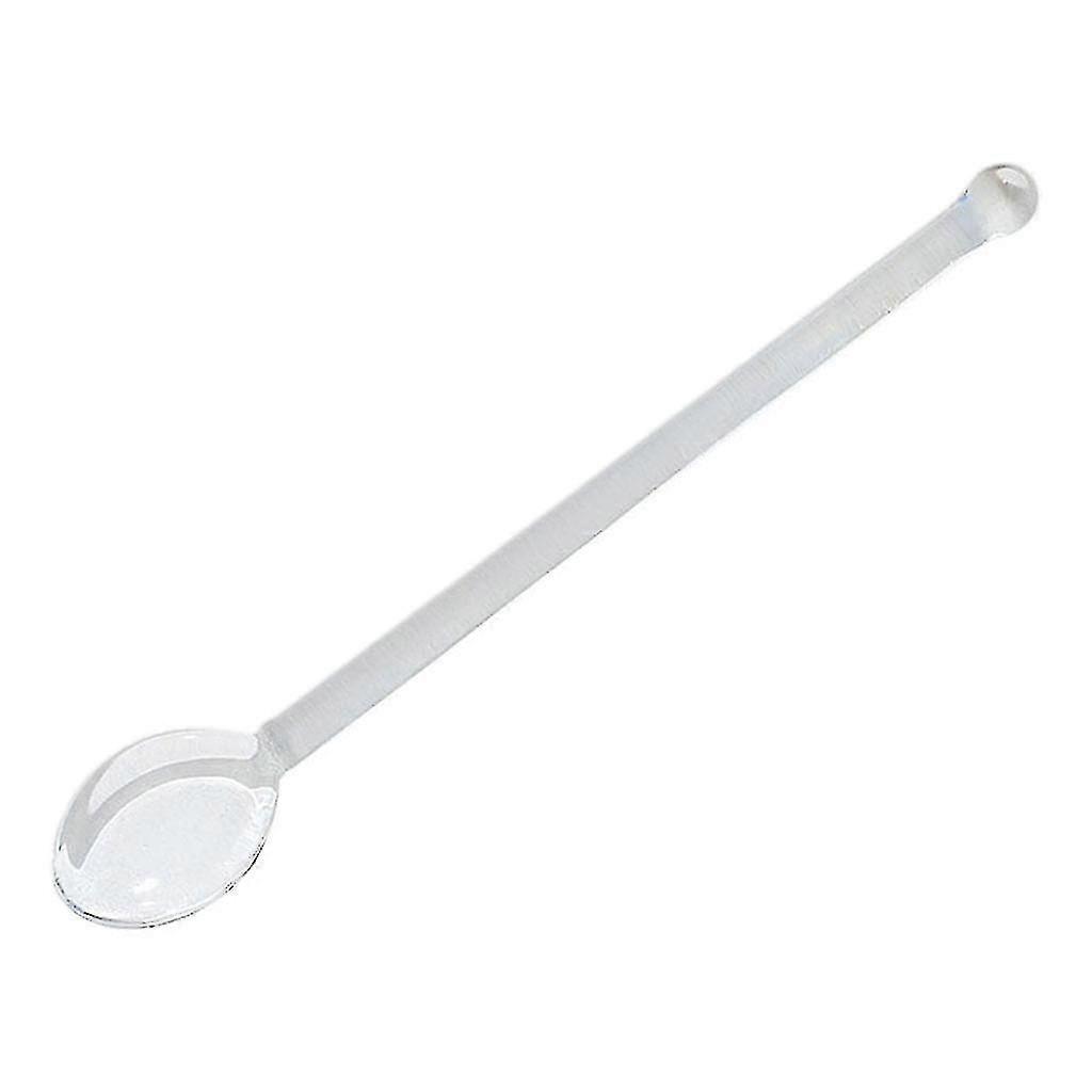 Borosilicate Glass Teaspoons Glass Stirring Spoon Rod Long-handled ...