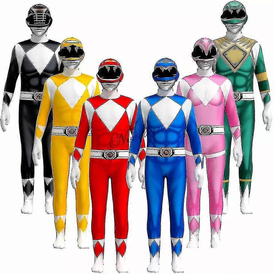 Niños adultos Power Rangers Mighty Morphin | Fruugo ES