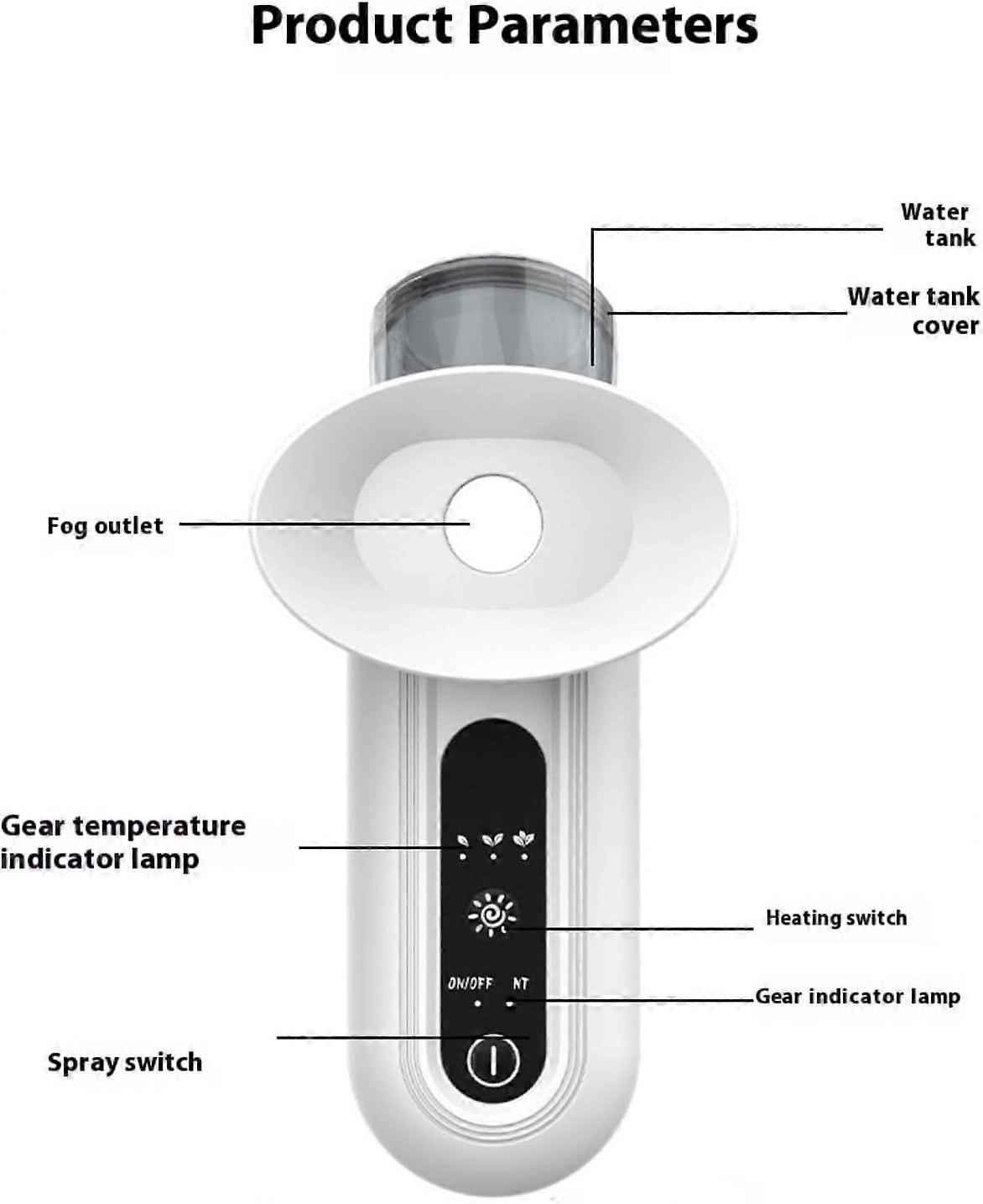Eye Mist Steam Sprayer for Relief Dry Eyes, Eye Treatment, Portable ...
