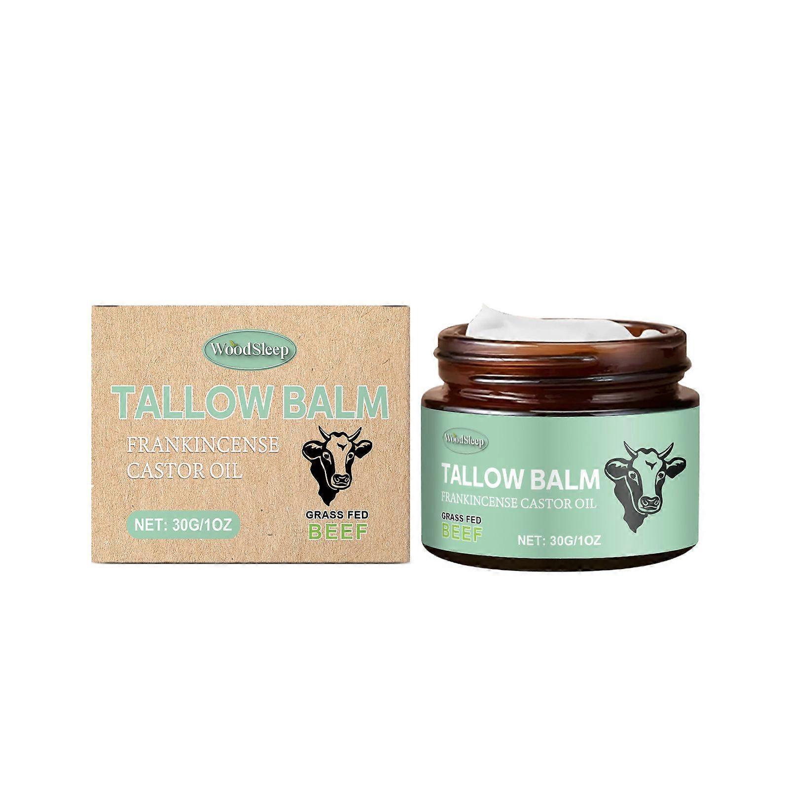 Tallow of Grass-Fed Cattle with Frankincense Oil and Castor Oil, Beef ...
