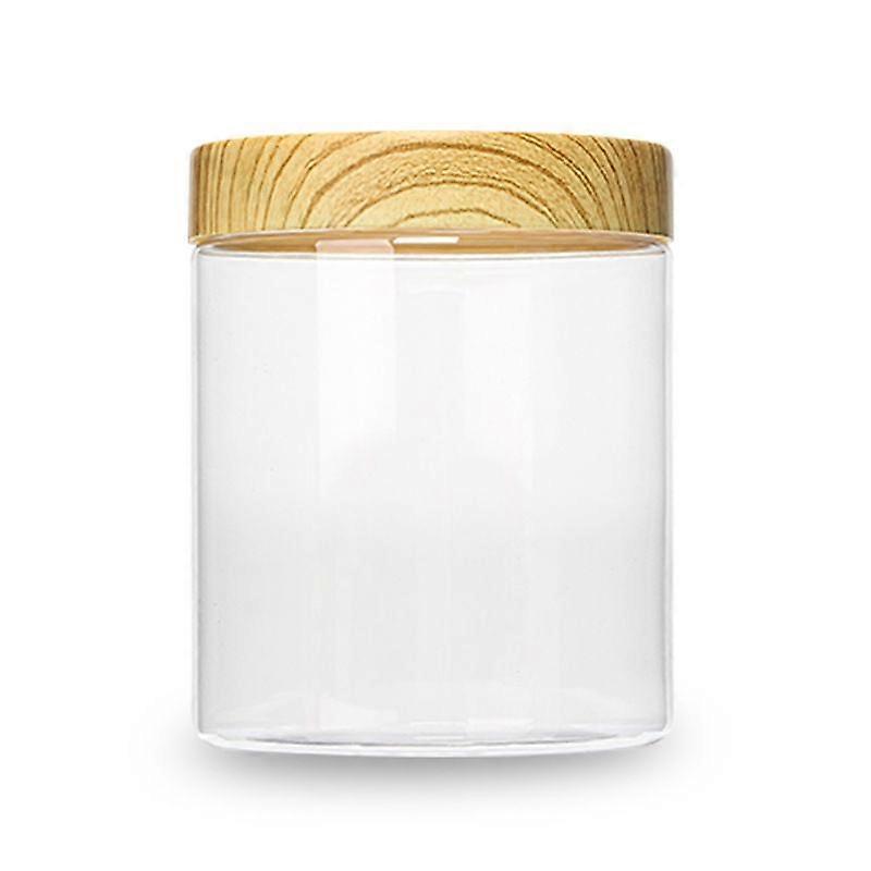 Clear Plastic Jars Refillable Kitchen Storage Containers | Fruugo UK