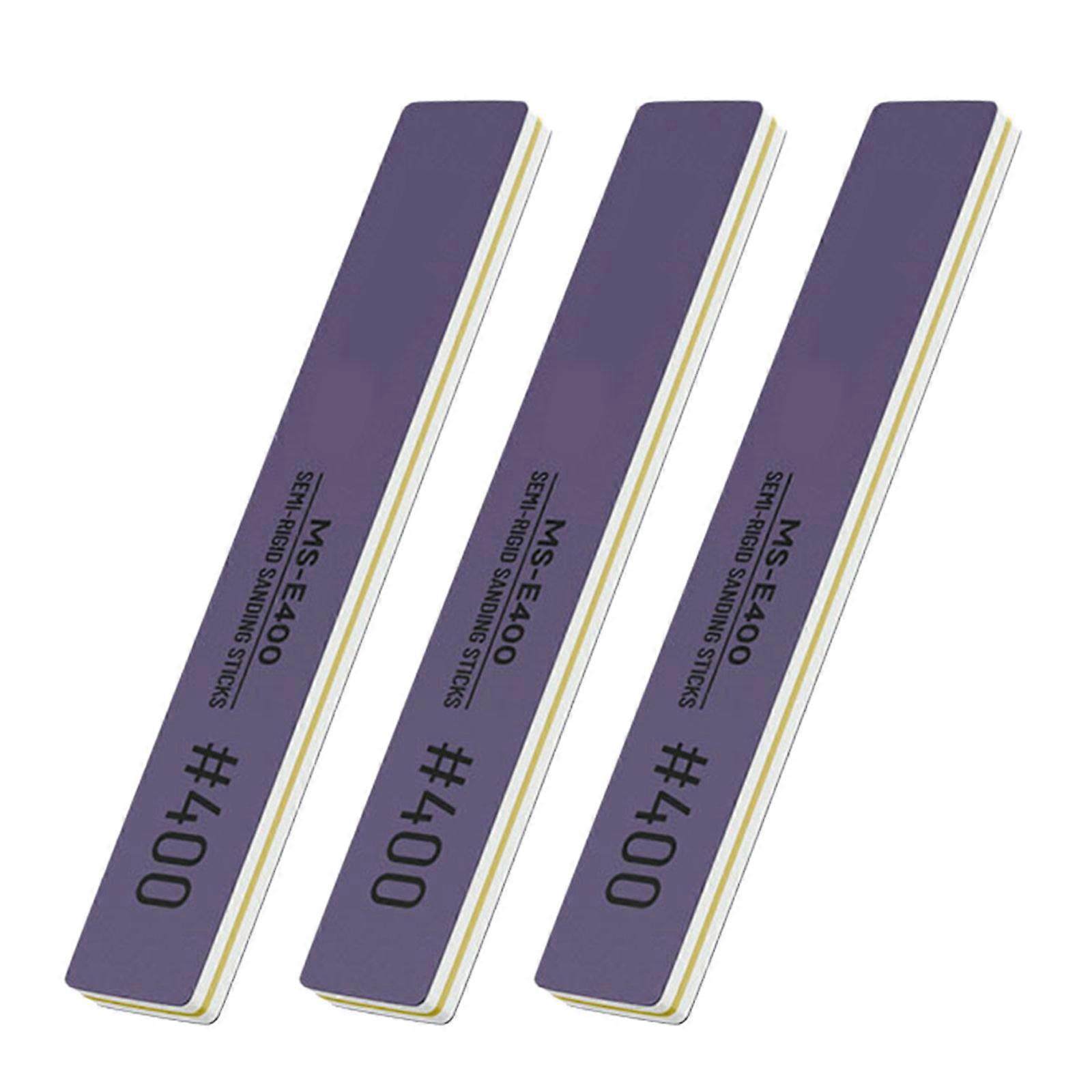 3Pcs Sanding Sticks for Plastic Models Polishing Stick Assorted Metal ...