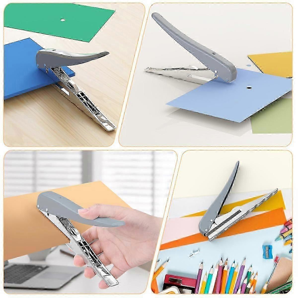 Heavy Duty Single Hole Punch,Hole Puncher 25 Sheets Capacity Paper ...