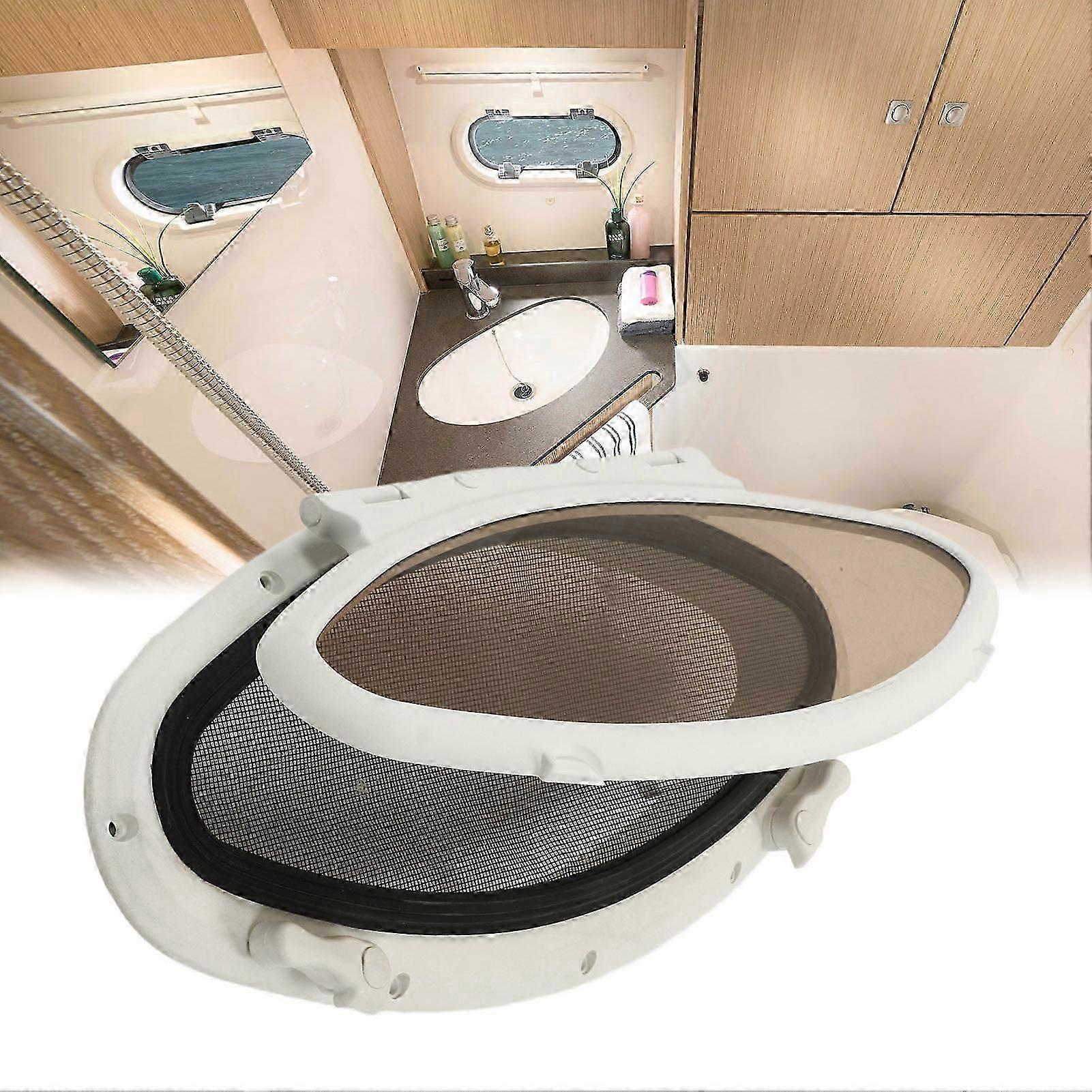 Marine Portlight Window Internal Opening UV Resistant Waterproof Oval ...