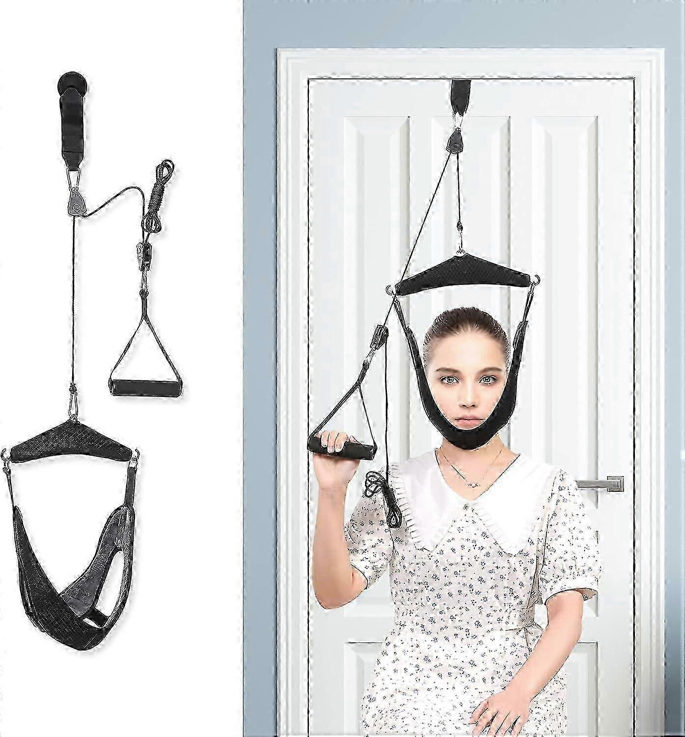 Neck Stretcher Cervical Traction Device Over Door For Home Use ...