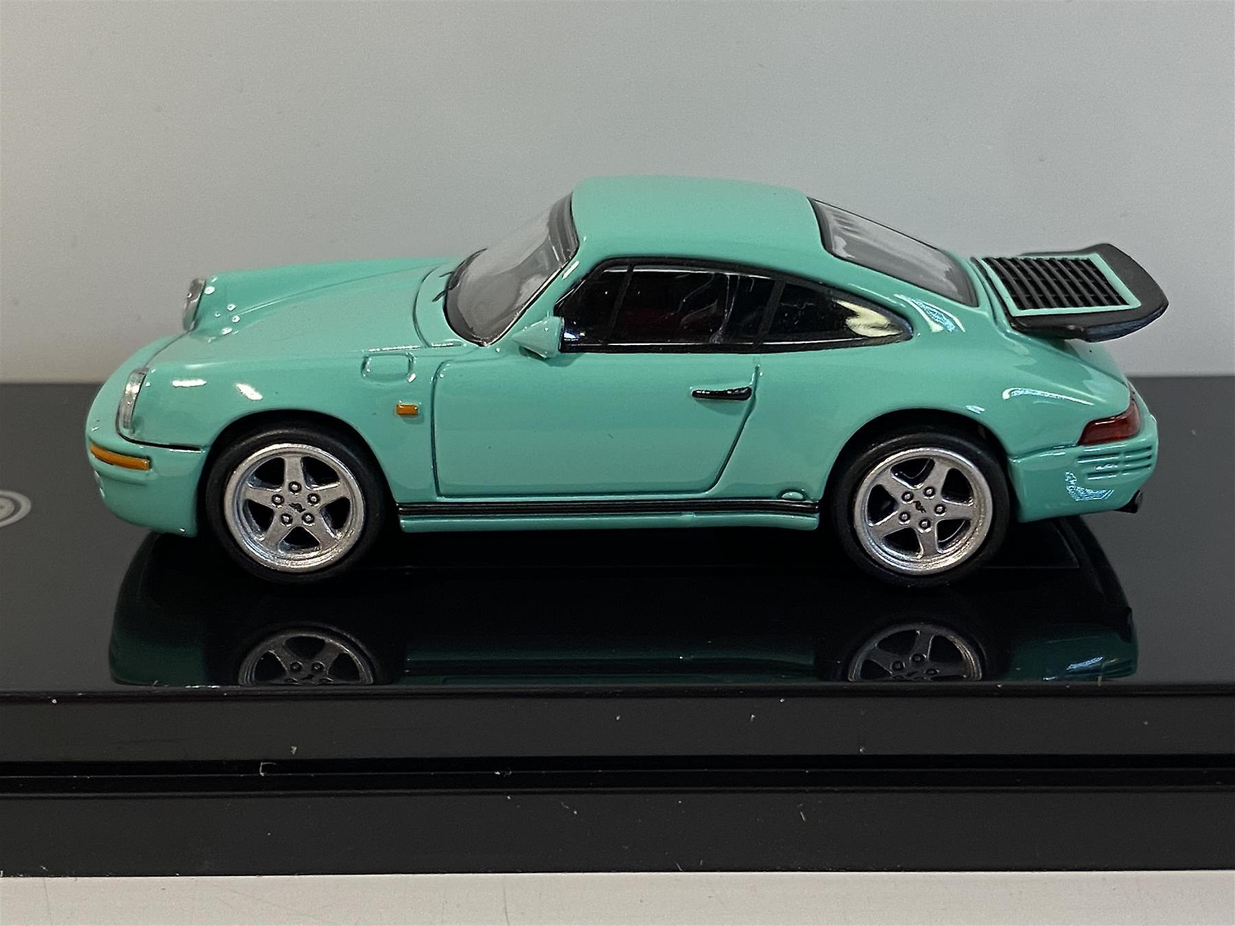 Porsche RUF CTR Yellowbird 1987 Mint Green 1:64 Scale Paragon 55293L ...