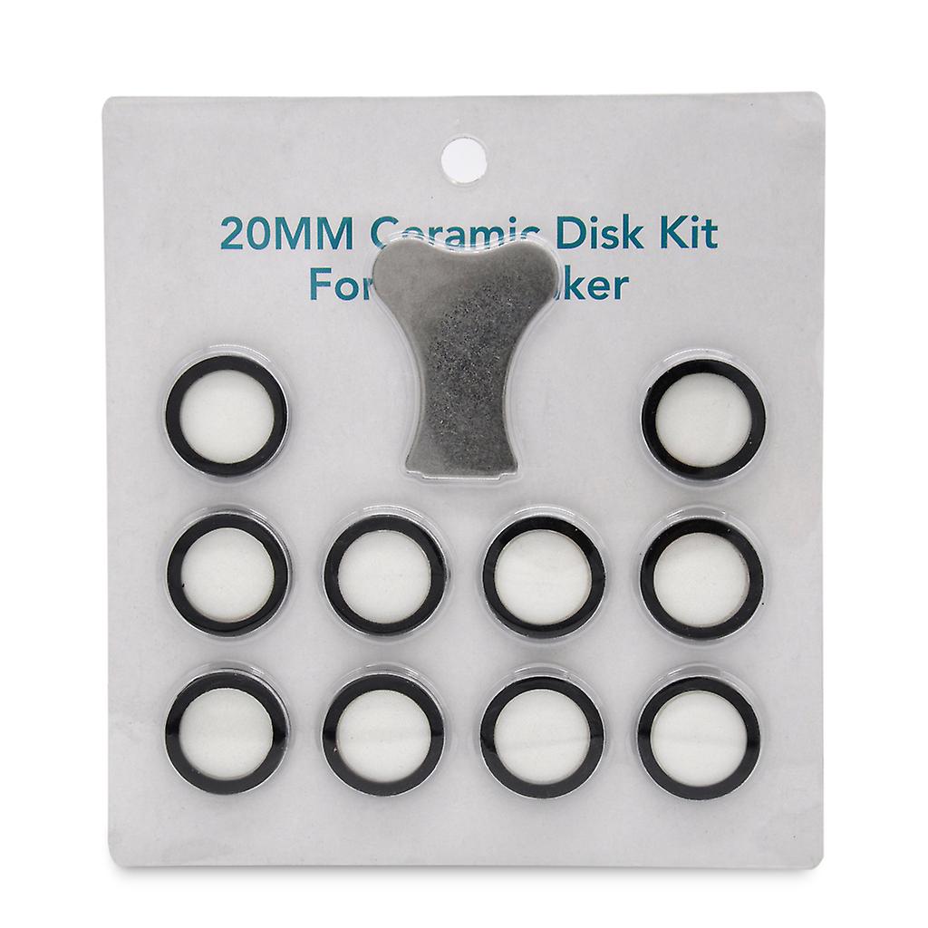 20 Mm/0.78 Inch Ceramic Discs Kit Mist Maker Replacement Disks Set - 3 ...