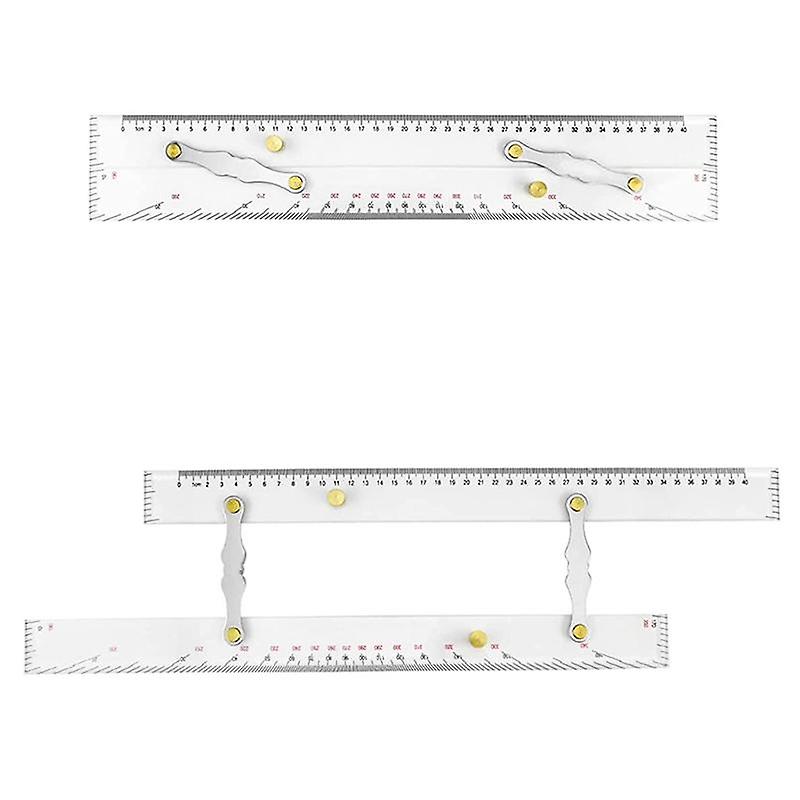 Marine Parallel Ruler Clear Scales, Mapping Points to Pull Parallel ...
