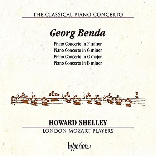 Howard Shelley; Howard Shelley: London Mozart Players - Benda: Piano Concertos [CD] | Fruugo UK