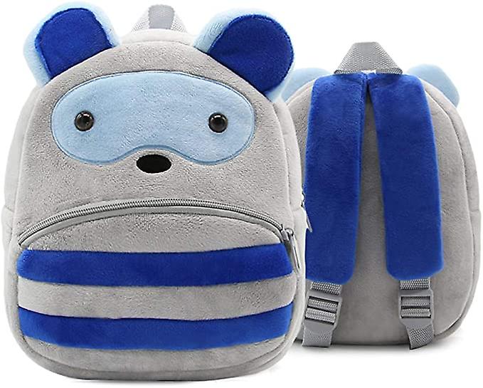 Toddler Backpack Zoo Animals Backpacks Cute Plush Bag Cartoon Preschool ...