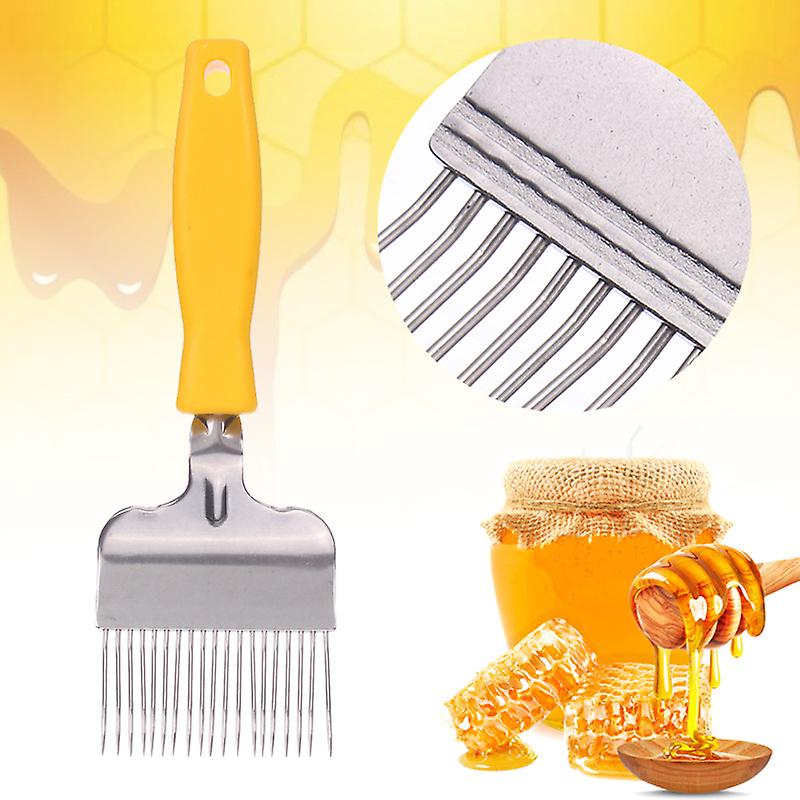 Beekeeping Honey Cutting Fork 21-pin Curved Needle Honey Cutting Fork ...