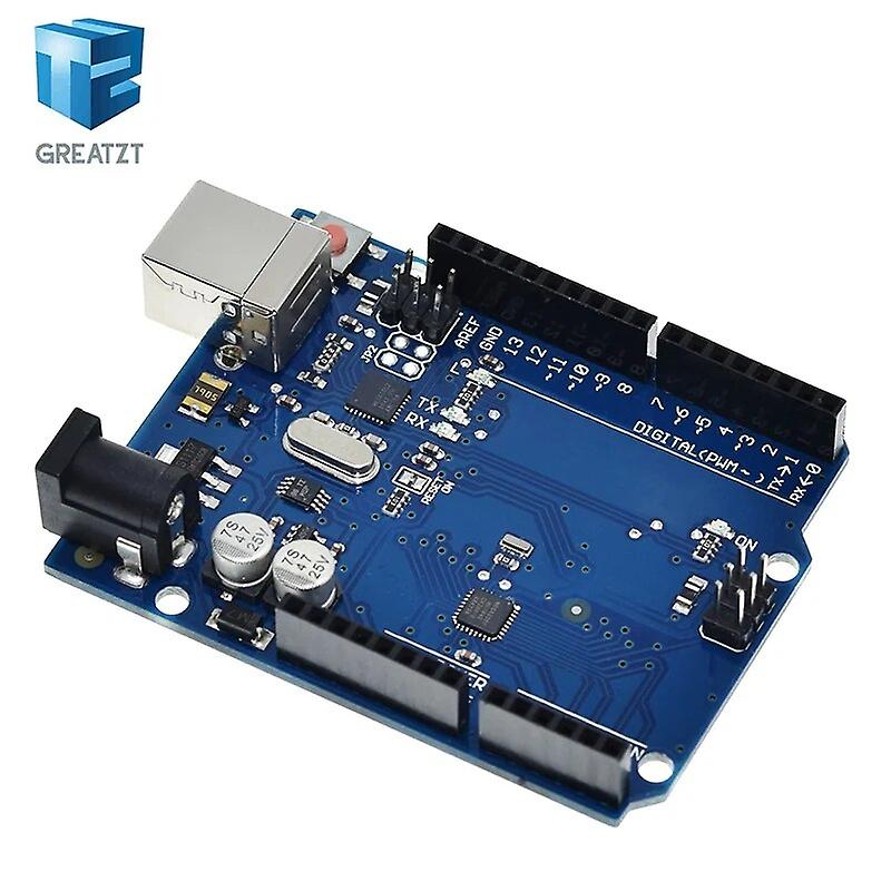 Uno R3 Box Atmega16u2 Atmega328p-mu Chip With Cable For Arduino Uno R3 ...