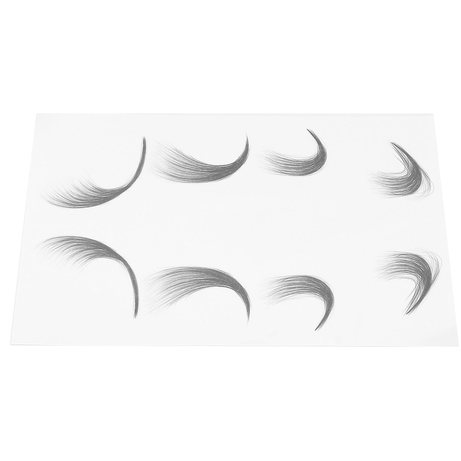 Hair Tattoo Sticker Edges Hairstyles Tattoo Edge Hair Waterproof Fake ...