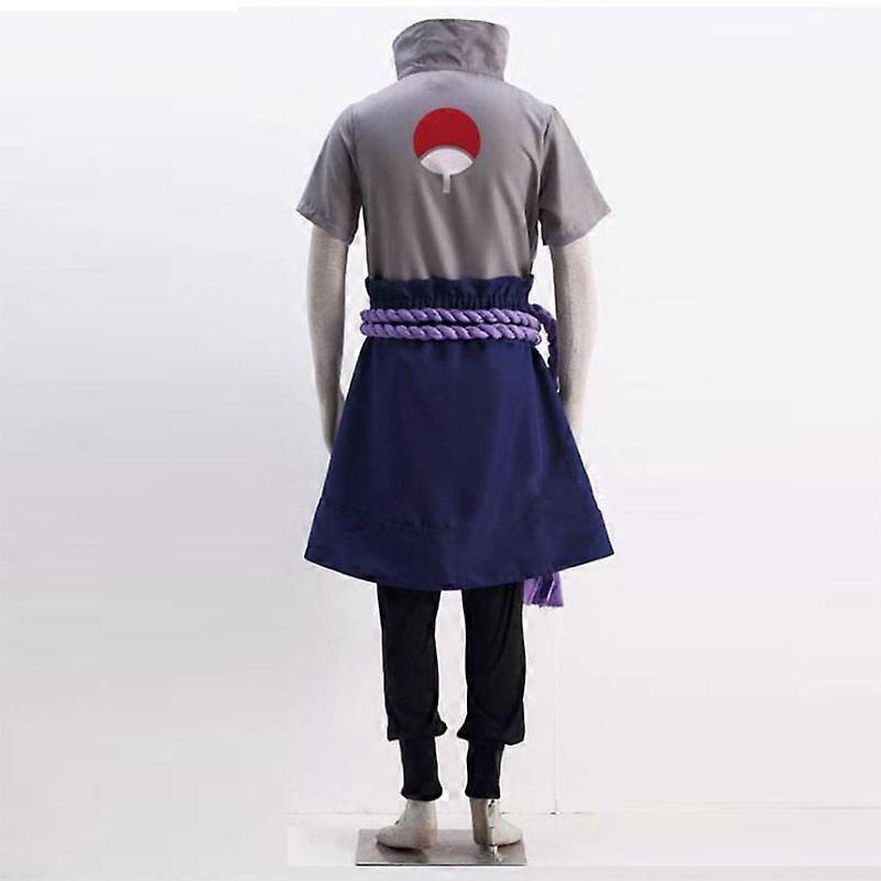 Anime Cosplay Sasuke Suit Costume Halloween Cosplay Shoes Comic Uchiha ...