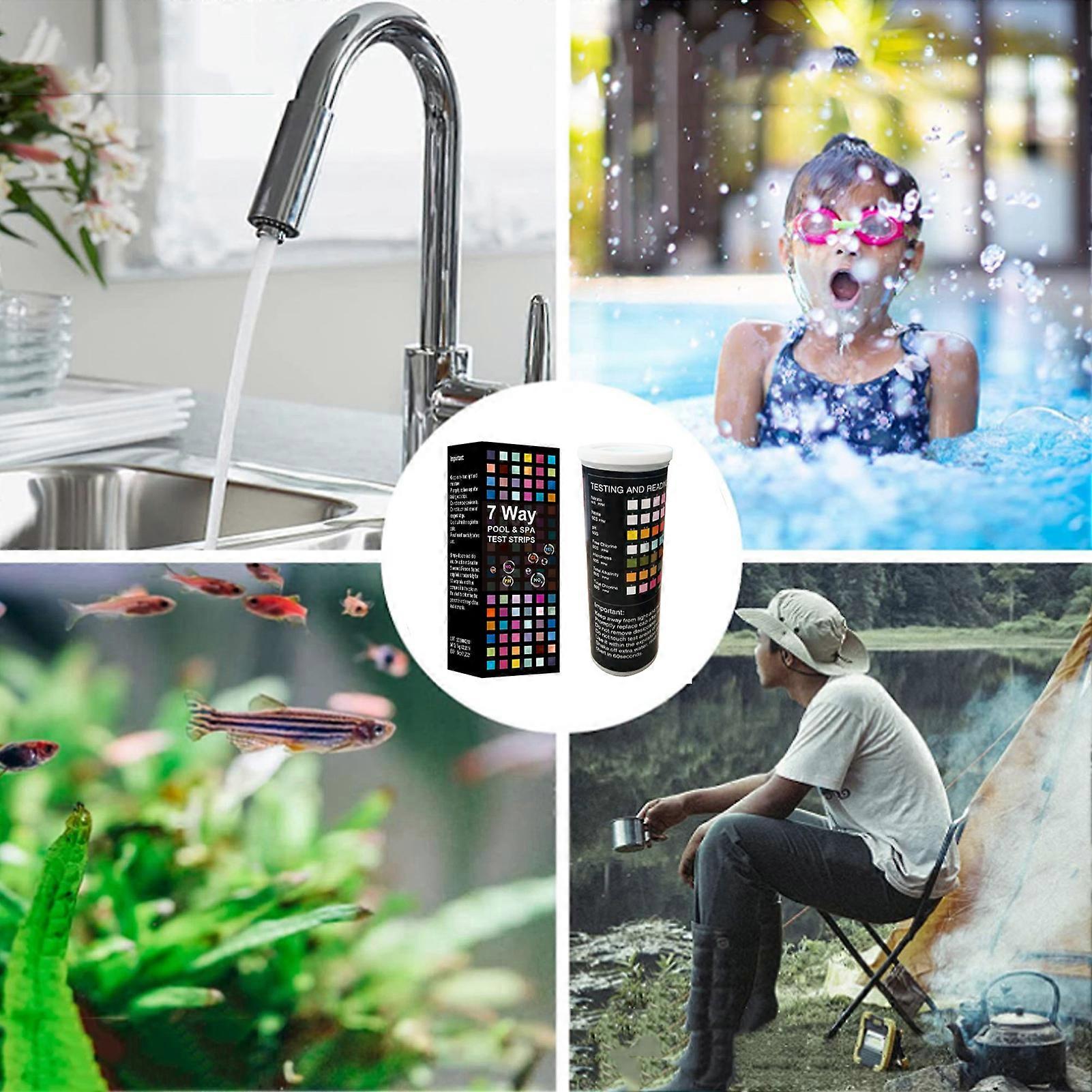 7-Way Water Hardness Test Kit Fast and Accurate Hard Water Quality ...