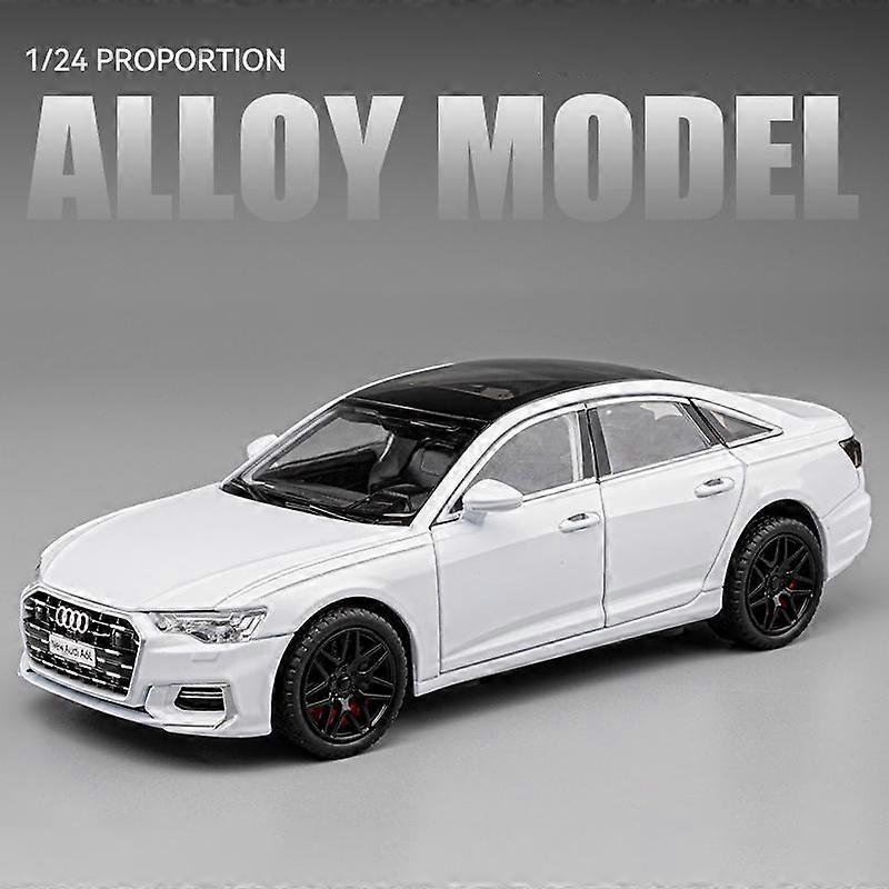 New 1:24 A6 Alloy Diecasts & Toy Vehicles Metal Toy Car Model Sound and ...