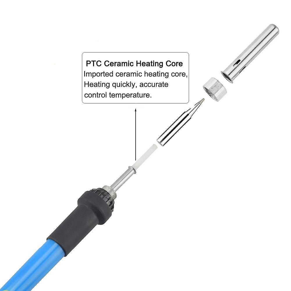 Soldering iron pyrography wood cautery tool embossing burning set 30 ...