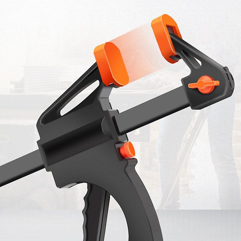 4 Inch clip quick ratchet release speed squeeze wood working work bar f ...