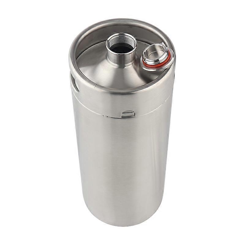 2/3.6/4/5L Stainless Steel Beer Growler,Mini Keg Growler for Craft Beer Dispenser System,Home ...