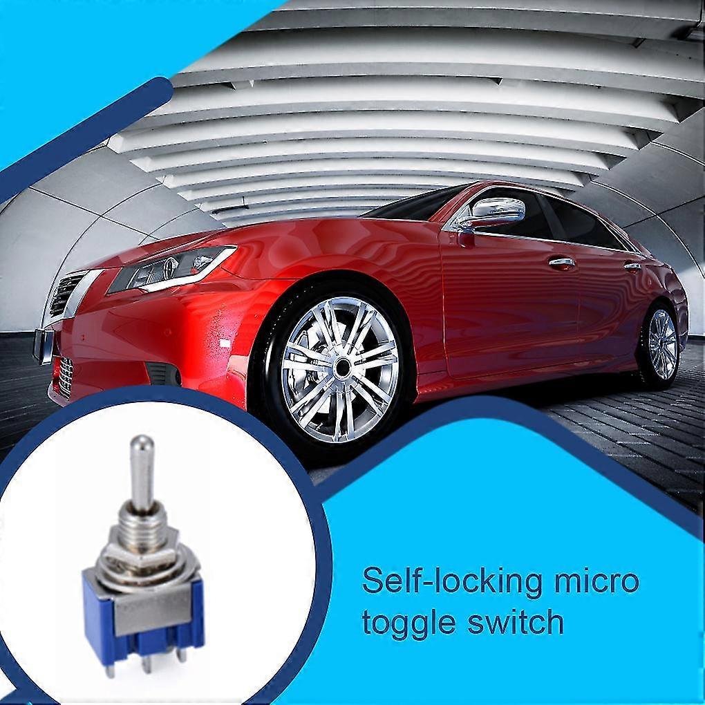 Toggle Switch 3Pin Rocker Switches Self-reset Self-locking ON/OFF ...