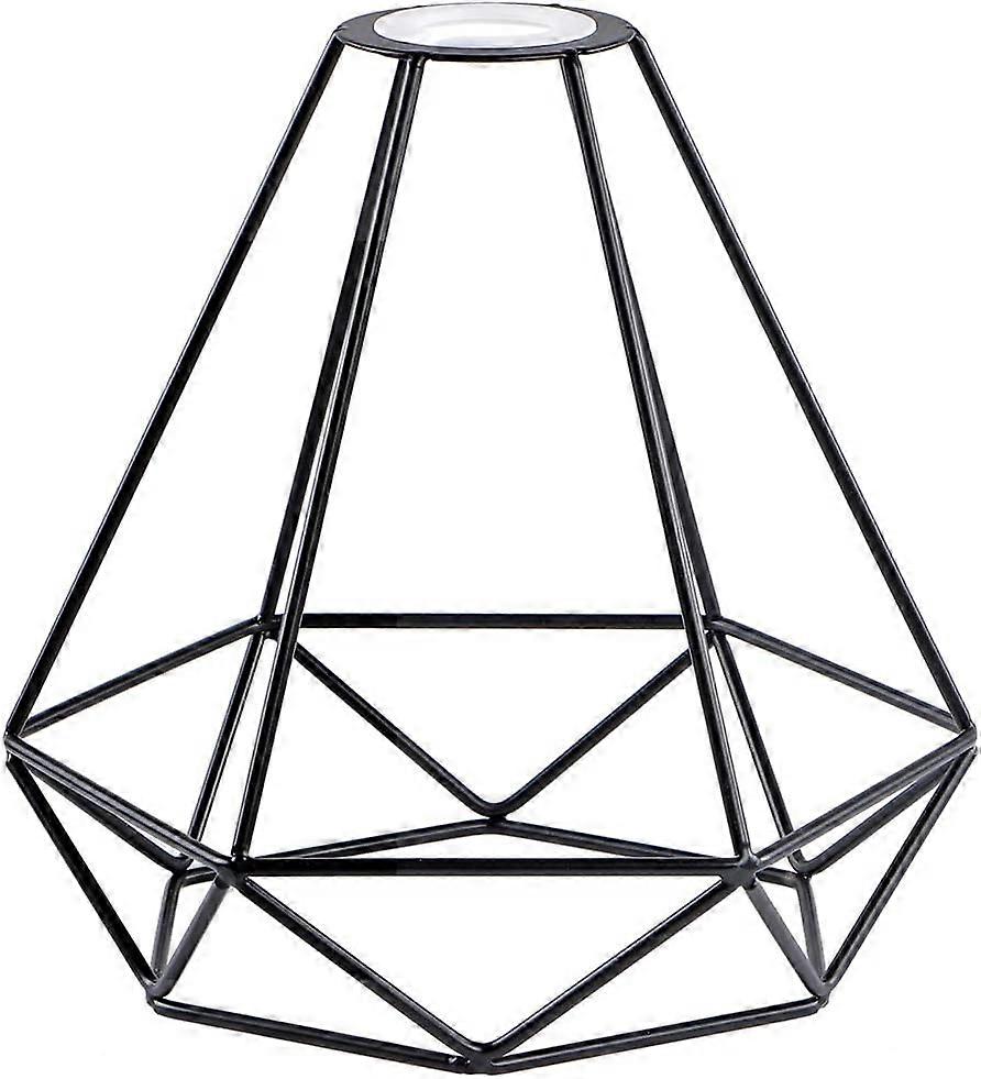 Lampshade Ceiling, Metal Lamp Shades, Wire Light Shade Black, for ...