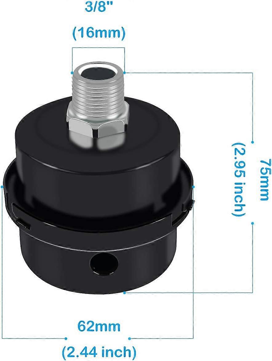 Air compressor muffler, metal muffler suction filter muffler mufflerair ...
