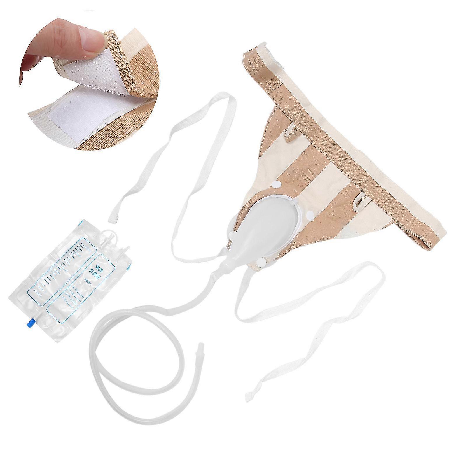 Women Female Silicone Urine Collector Urine Collection Drainage Bag ...