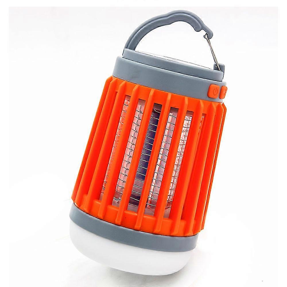 Solar Mosquito Repellent Lamp Waterproof Electric Shock Mosquito Lamps ...