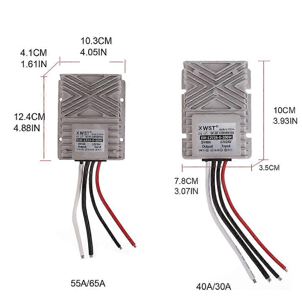 DC36V 48V to 24V 30A/40A/55A/65A Step Down Reducer Power Converter Modules | Fruugo UK