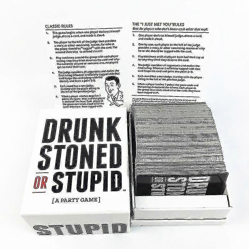 Hcankcan Do Or Drink Board Game Drunk Stoned Or Stupid Card Basic ...