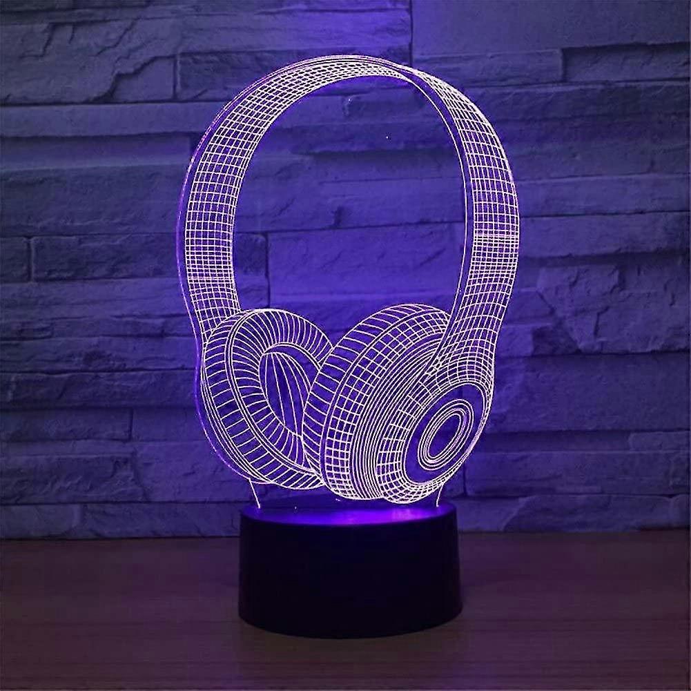 3d Optical Illusion Night Light Children's Night Light For Bedroom ...