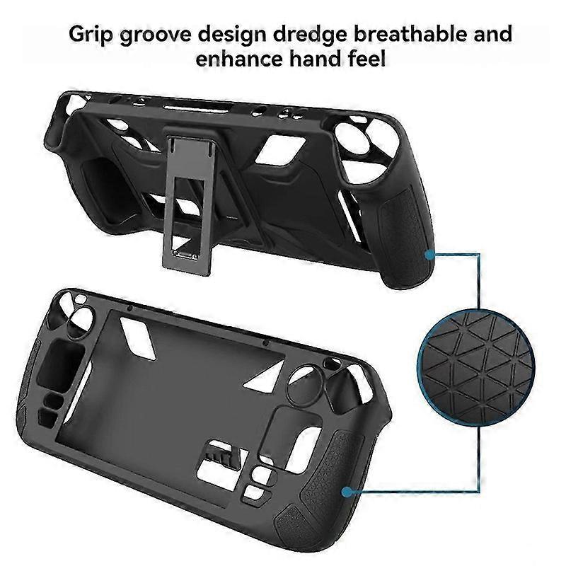 For Protective Case-anti-fall,anti-slip,soft Silicone Cover+folding ...