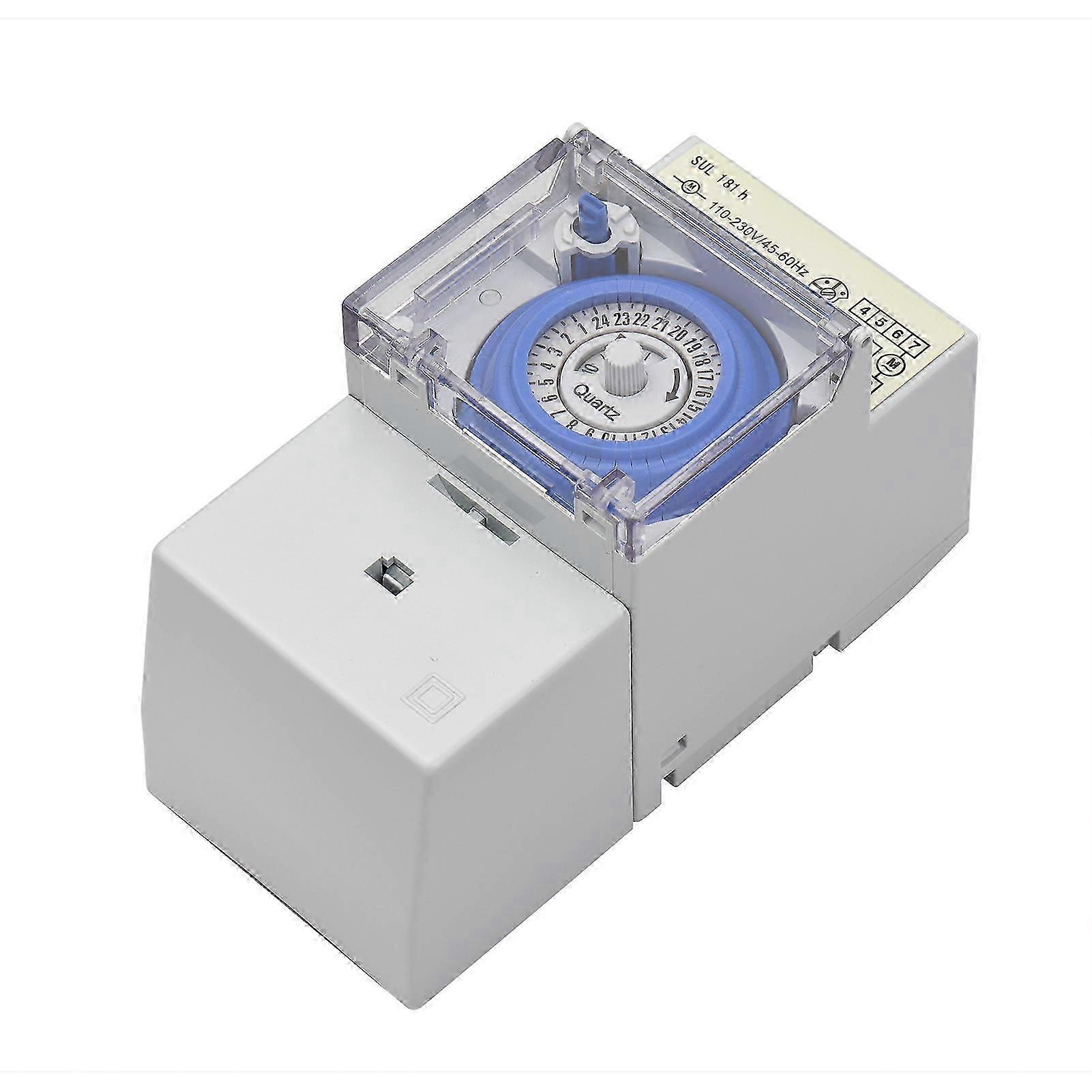 Mechanical 24 Hours Timer Switch IP53 Rating Programmable Electrical ...