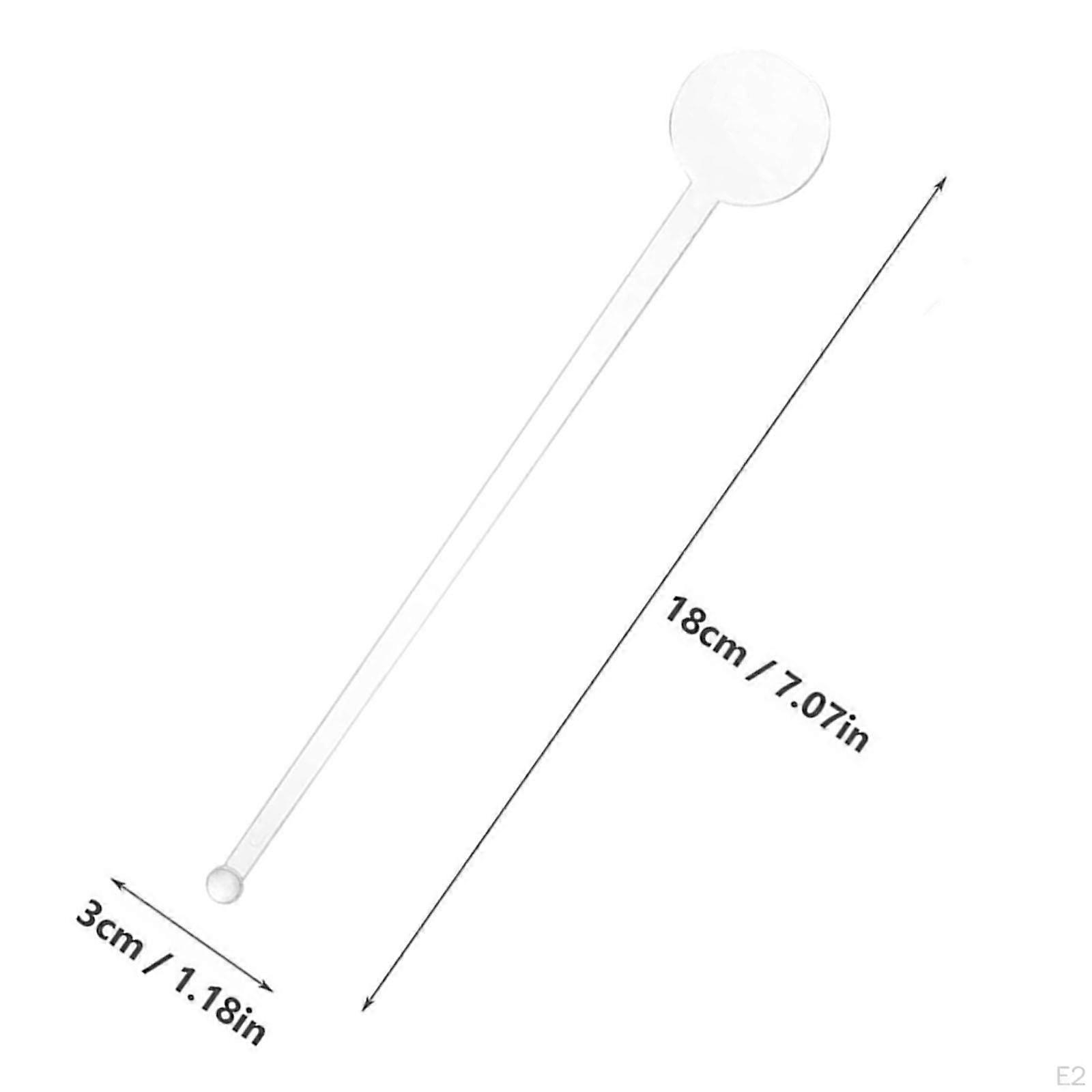 100 Pcs Coffee Stirrers, Drink Hand Paddles, Cocktail Paddles for Beer ...