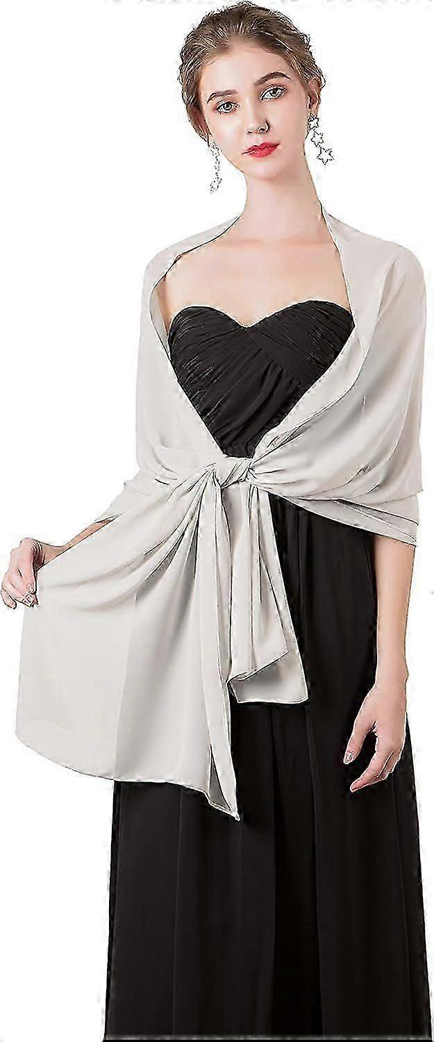 Soft Chiffon Scarfs Shawls And Wraps For Evening Dresses Wedding Shawl ...