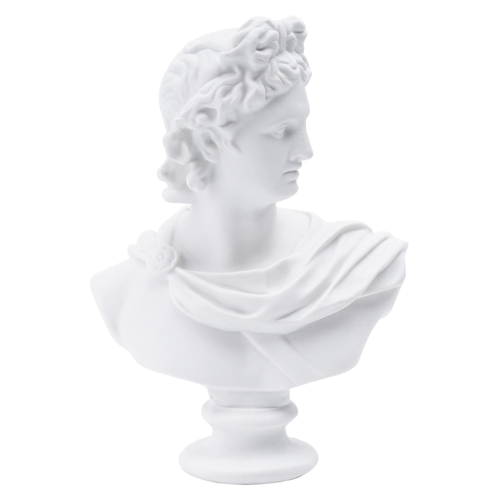 Greek Apollo Statue Replica Mini Portraits Figurine Sculpture Art ...