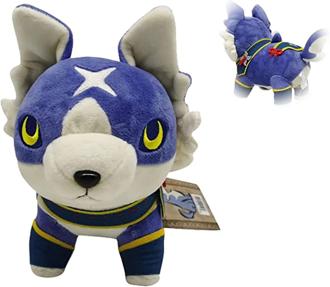 Palamute Monster Hunter Plush,9in Palamute Chibi Plush Stuffed Animal ...