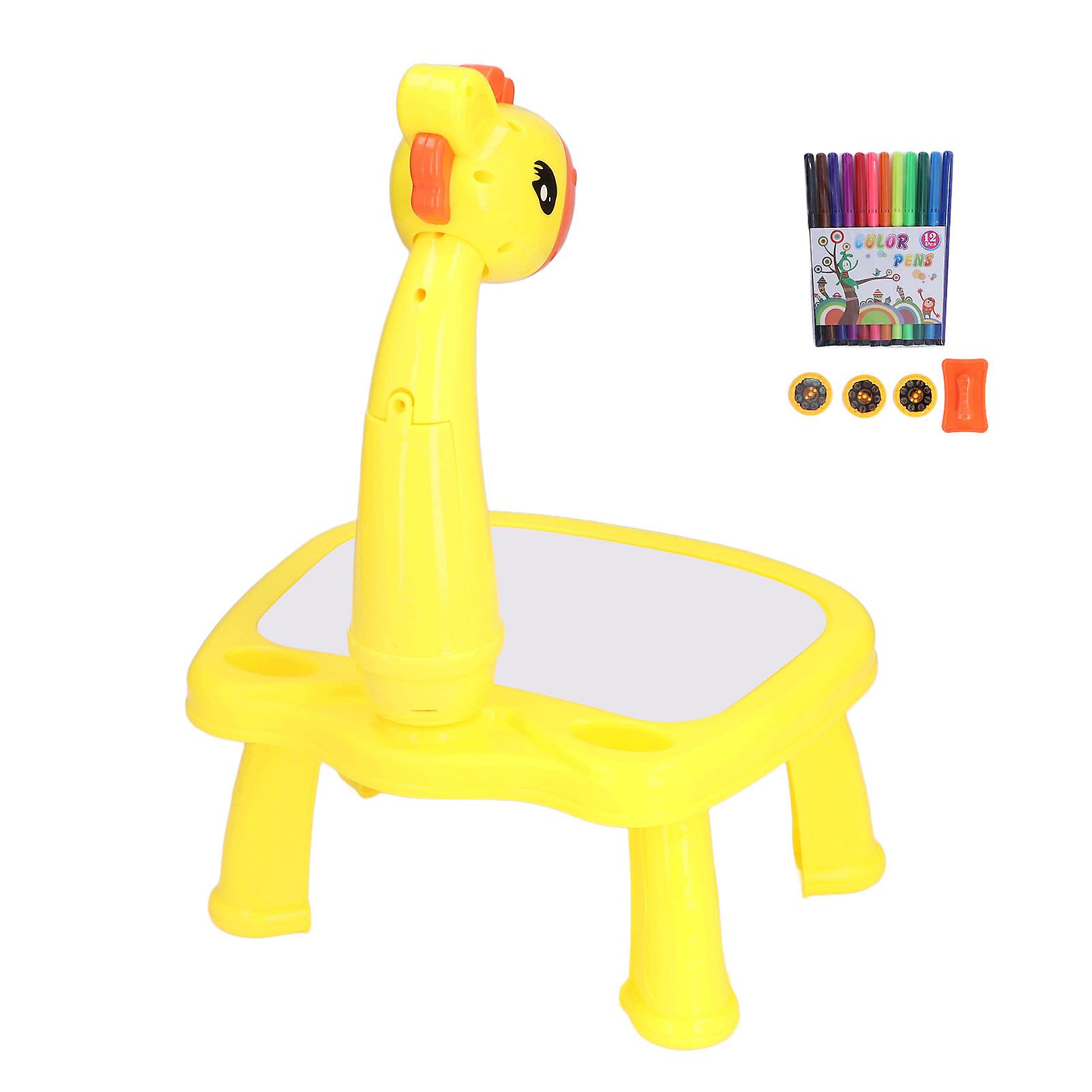 Kids Drawing Projector Cute Deer Shape Educational Kids Painting Set ...