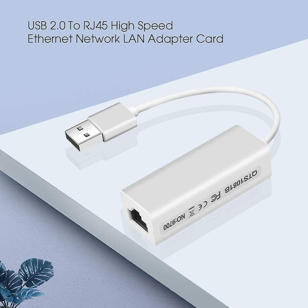 Micro USB 2.0 Male Ethernet RJ45 Network Lan Adapter Card For Android ...