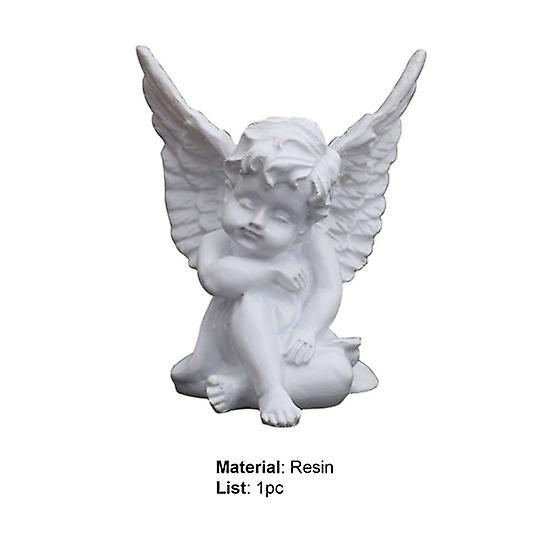 Nostalgic Cherub Angels Column Classical Long Service Life Garden Decor ...