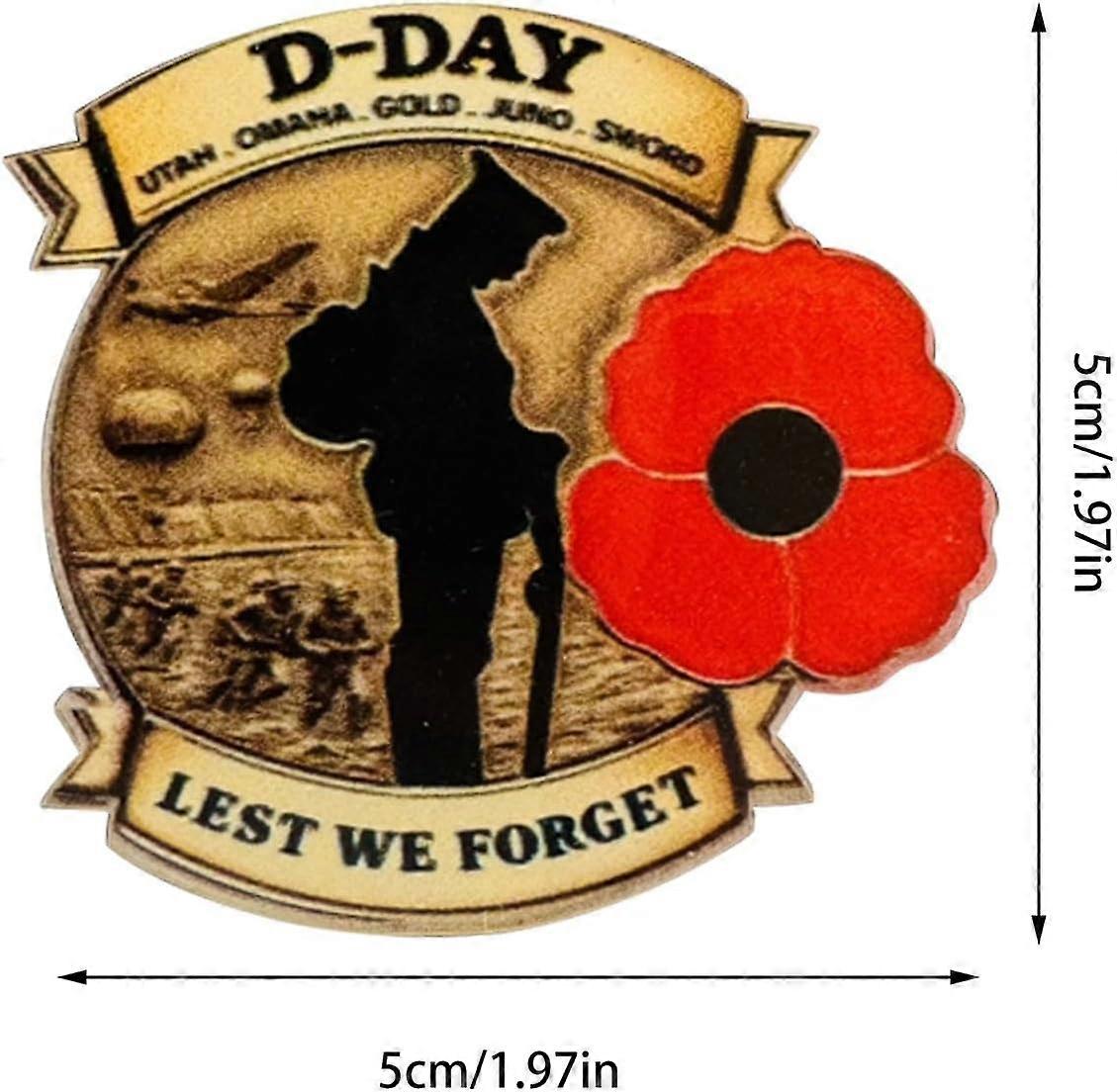 80th Anniversary D-Day Badge,80th Anniversary D-Day Pin,80th ...