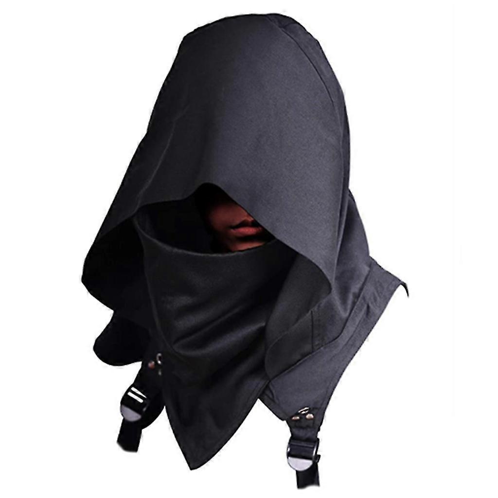 Rogue Cowl Medieval Hooded Hat Rogue Knight Cosplay Rogue Role Playing ...