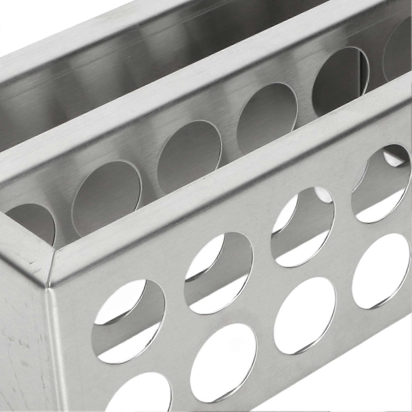 Metal Test Tube Rack 12 Holes 0.75in Strong 3 Tiers Stainless Steel ...