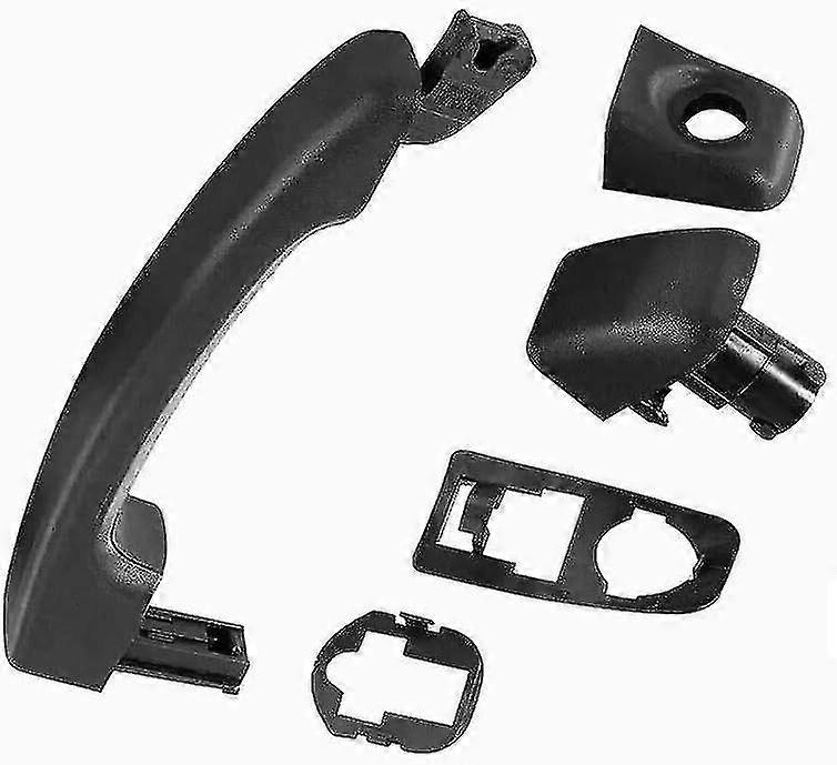 Left Side Exterior Door Handle Sliding Door Handle with Holder for ...