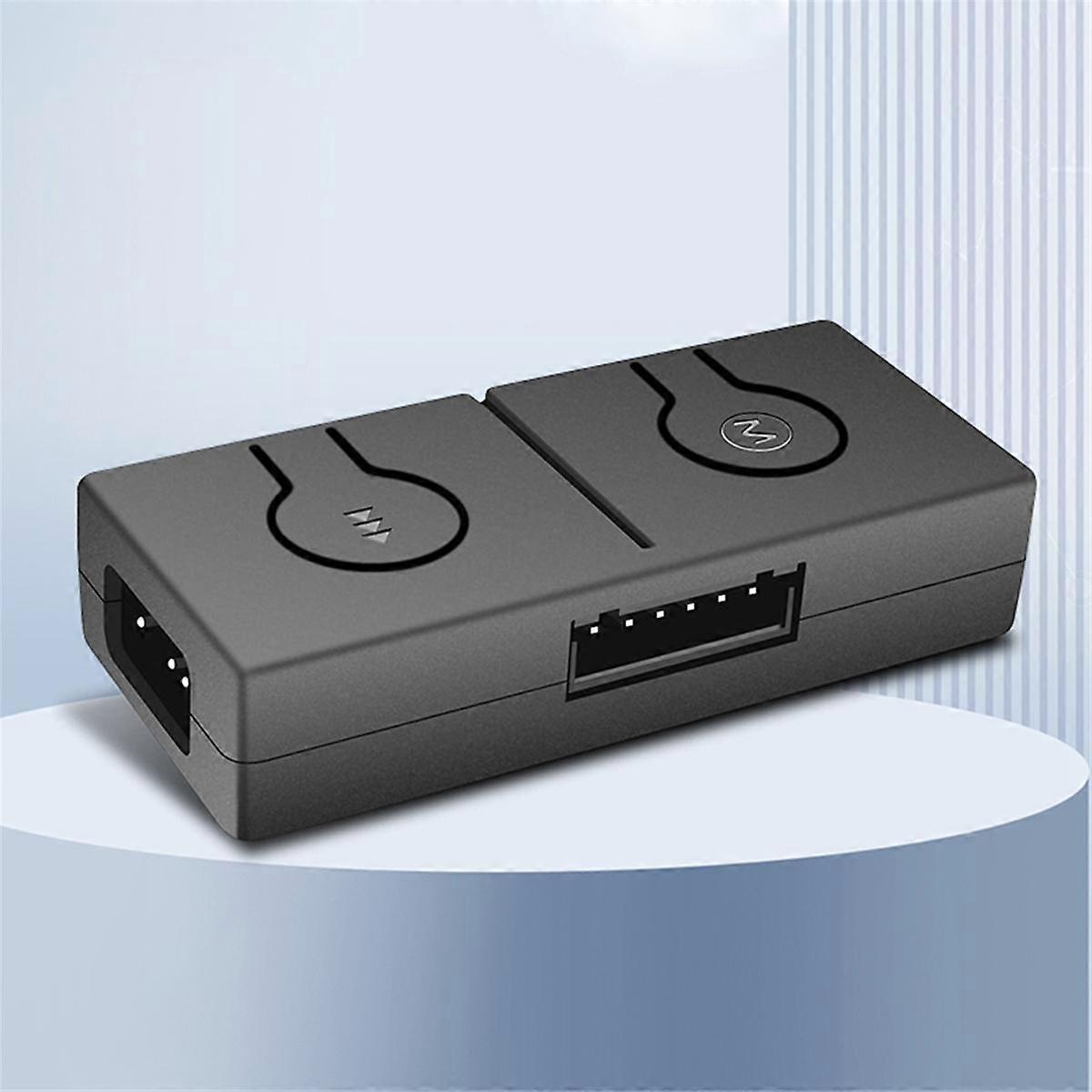 5V/3pin ADD-RGB to 12V/4PIN Adapter with 3-Way Splitter 5V ARGB to 12V ...