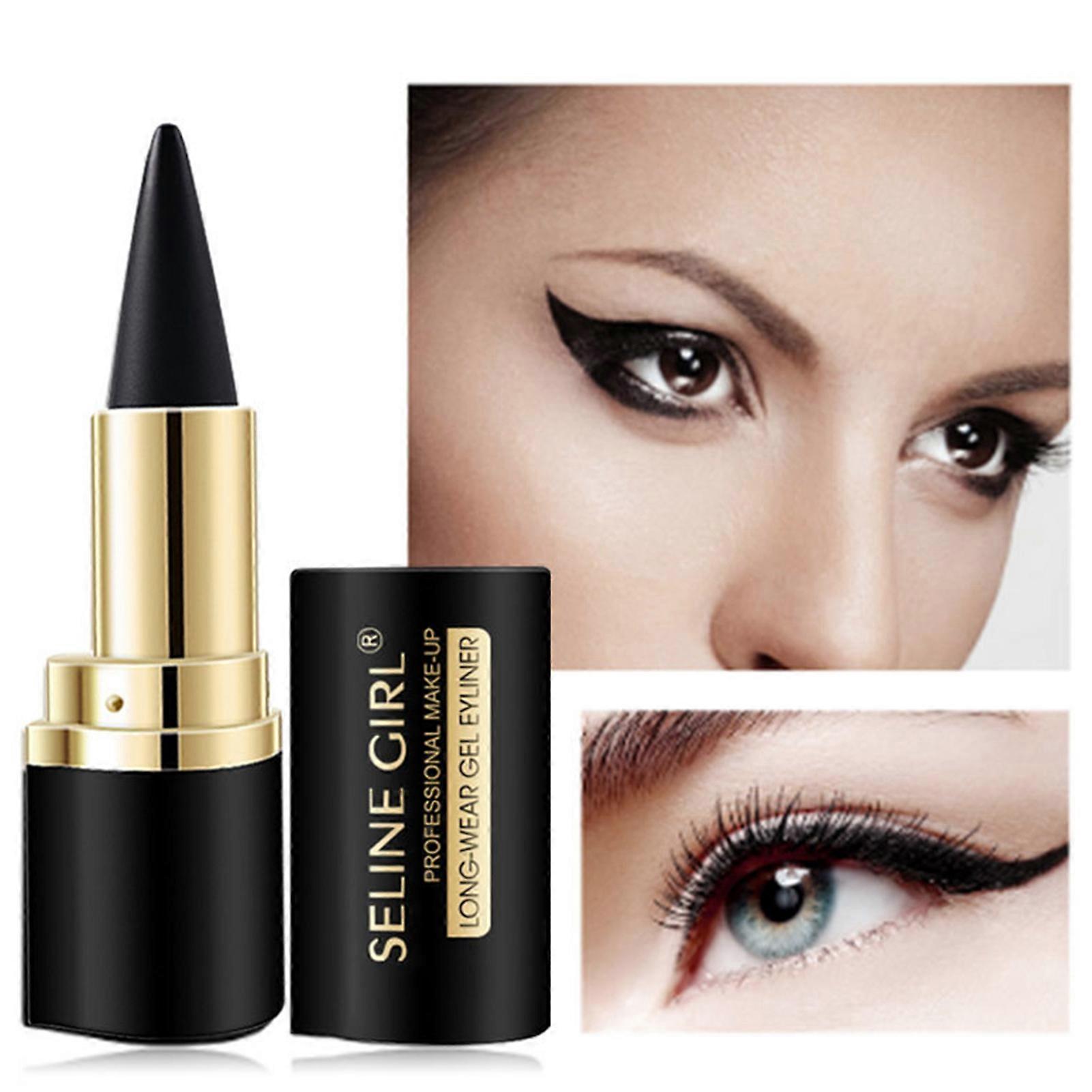Long Wear Gel Eyeliner Matte Natural Quick Dry Liner Make Up Long ...