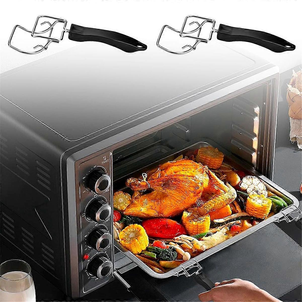 2 Pack Air Fryer Convection Toaster Oven Tray Extractor,Grills ...